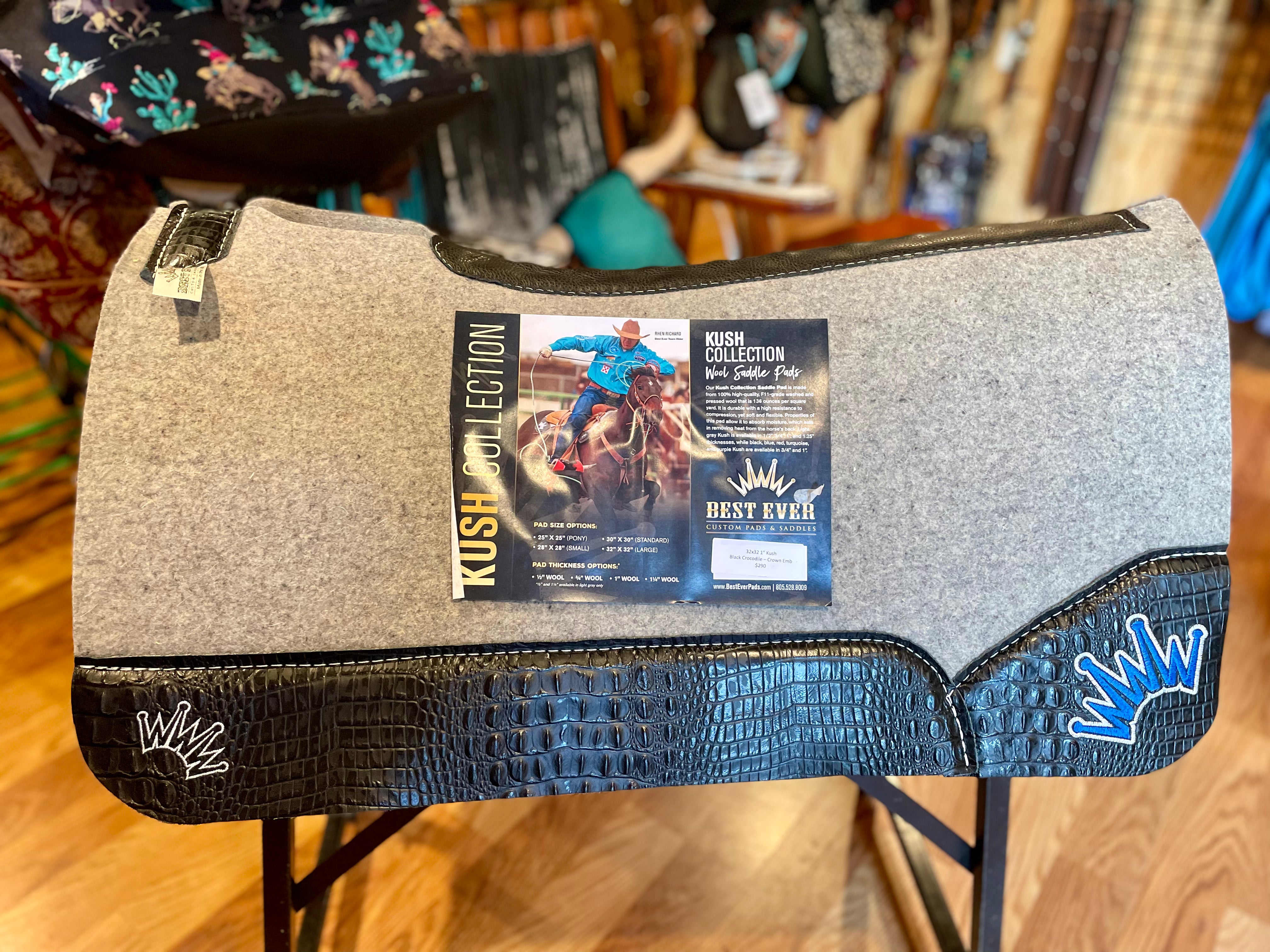 Best Ever Kush Saddle Pad – K and A Tack